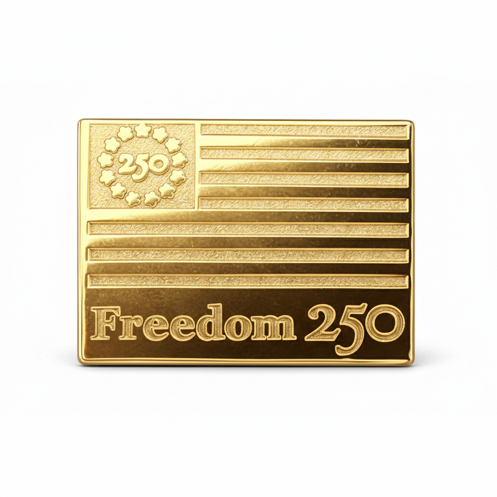 Freedom 250 Limited Edition Gold Lapel Pin